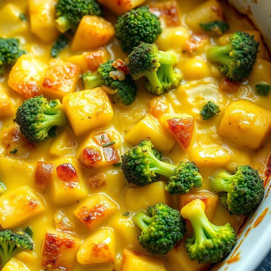 Gratin aux Brocolis et Pomme de Terre: Recette Gourmande